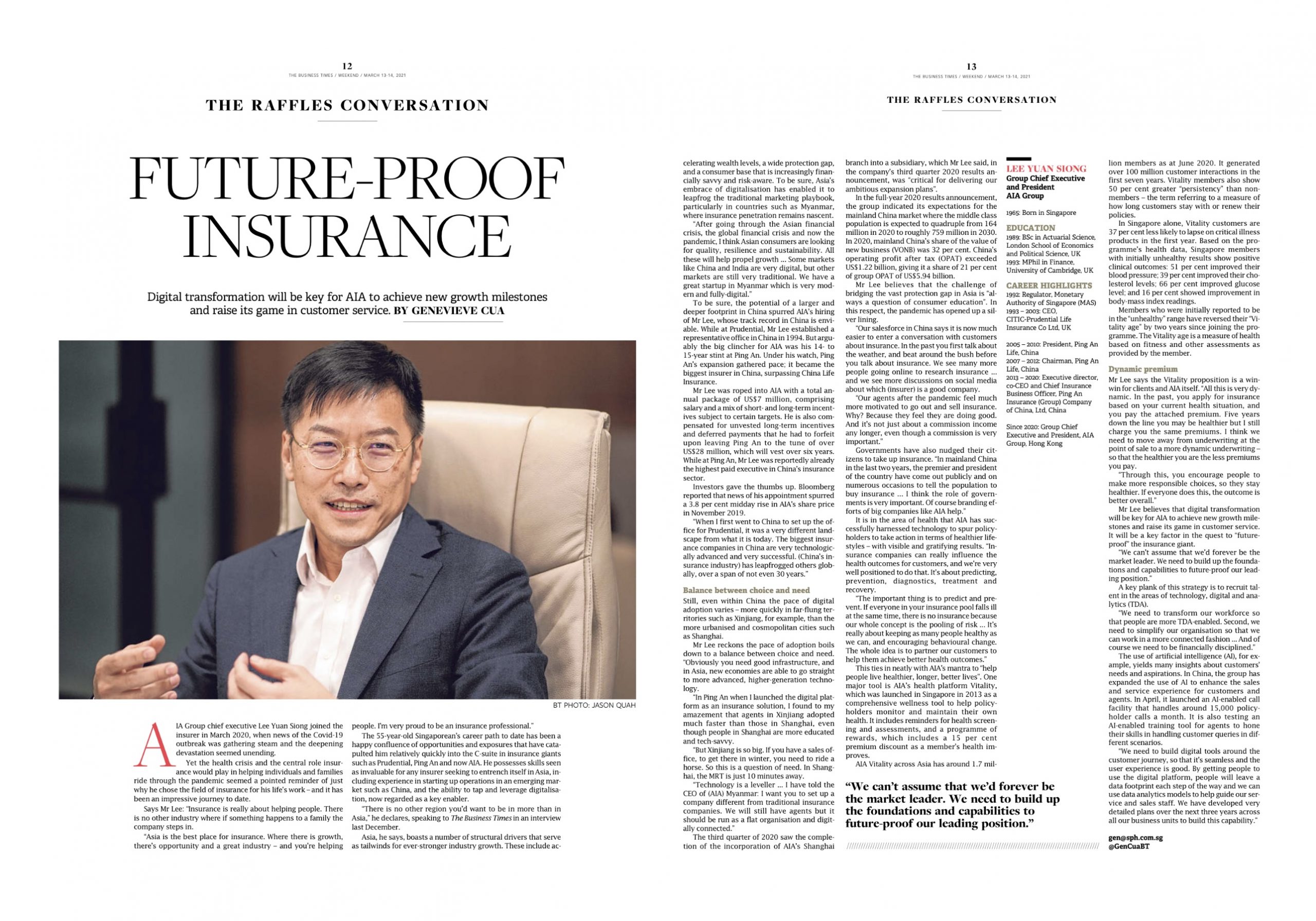 AIA Group | Kelvin Khoo